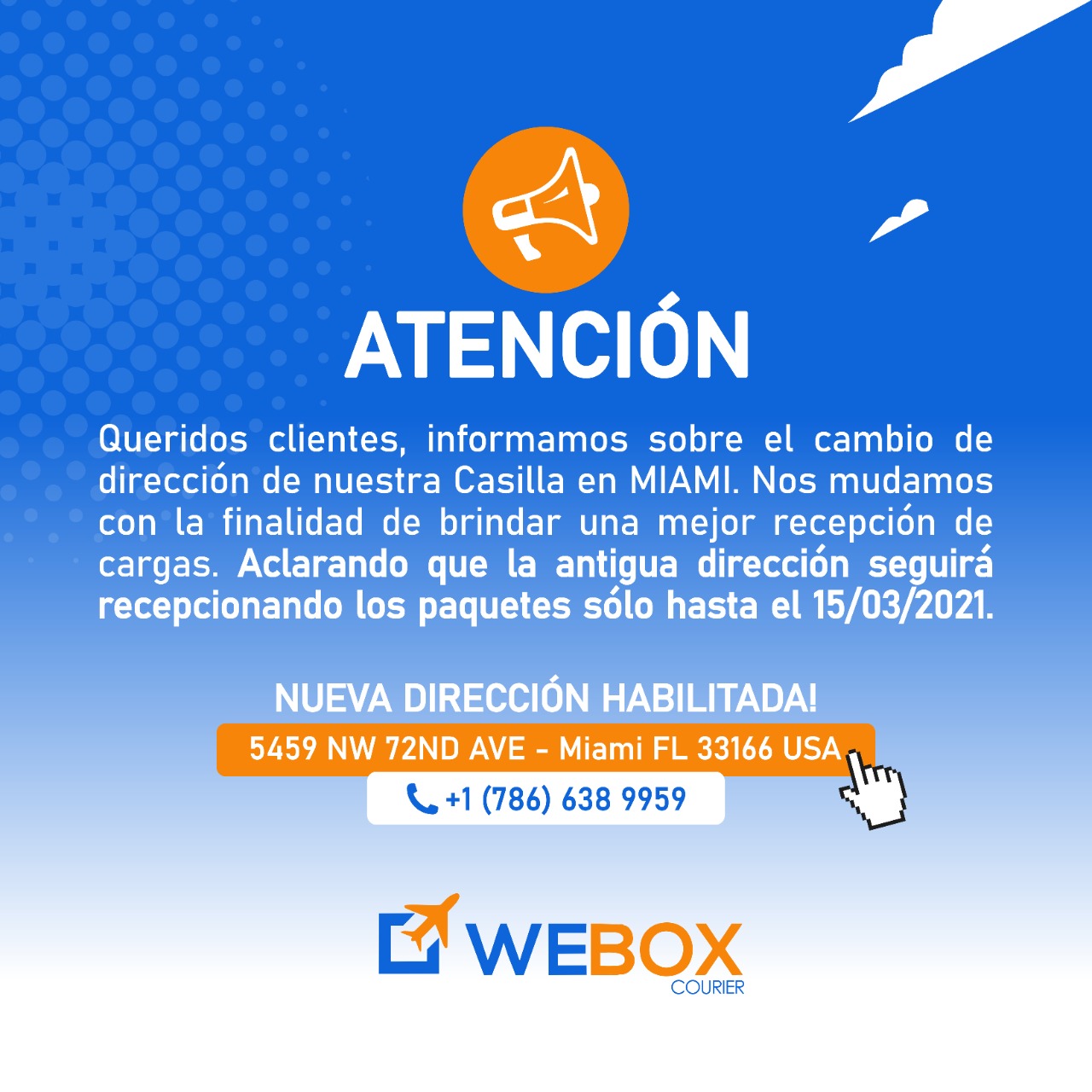 Webox Courier - Comprá de todo el mundo y te lo traemos hasta tu casa!